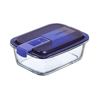 Luminarc Easy Box Récipient rectangulaire hermétique Verre 82cl Bicolor