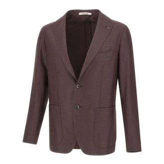 Tagliatore Homme, Vestes, Brun, Taille: S Tagliatore Vestes Brown