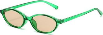 Generic Lunettes De Soleil Dext&eacute;rieur &Agrave; Petite Monture For Hommes Et Femmes, Id&eacute;ales For Le Sport, Les Vacances Comme Accessoire(Green)
