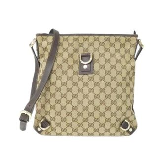 Gucci unisex, Pre-owned, Beige, Taille: ONE Size Sac bandouli&egrave;re en toile Pre-owned