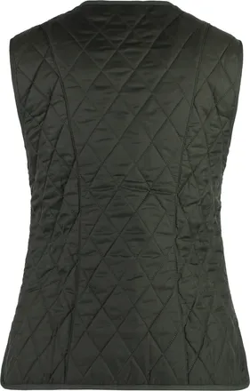 Barbour Womens Padded Bodywarmer Betty Liner Dark Olive Polyamide Waistcoats & Gilets