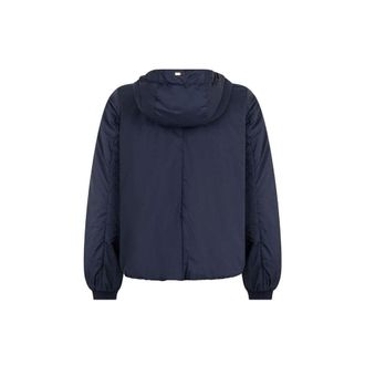 Herno Womens Blue Polyamide Full-Length Jacket Clothing