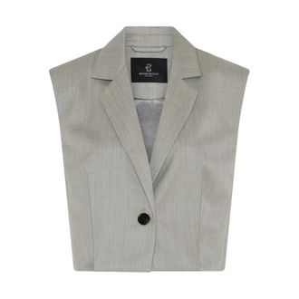 Bruuns Bazaar PhialaBBLinisi Weste - - Jackets - Damen - Grau - XS