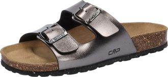 F.lli Campagnolo Damen Eco Thalitha Wmn Slipper Pantoffel-Sandalen, Titanium, 38 EU