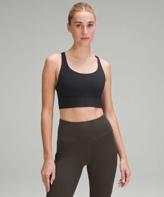 lululemon Soutien-gorge Energy Long pour Femmes - Noir - Taille 10