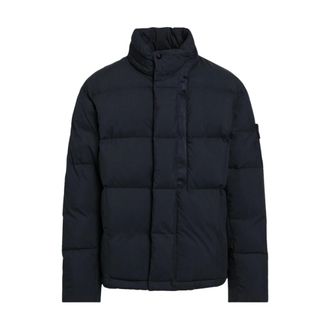 Stone Island Veste Courte Duvet - Homme - Vestes - Bleu - Taille: XL