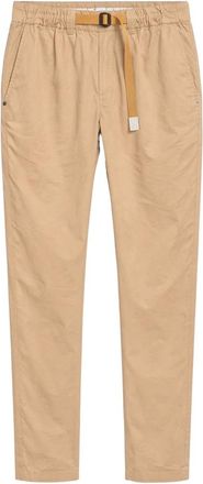 White Sand Homme, Pantalons, Beige, Taille: S Pantalon Slim Ceintur&eacute;