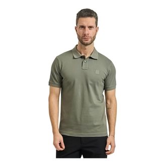 HUGO BOSS Homme, Tops, Gris, Taille: M Polo Slim-fit