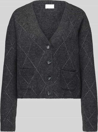 Jake*s Cardigan mit Woll-Anteil