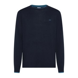 Sun 68 Herren, Strickwaren, Blau, SGr&ouml;&szlig;e