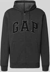 GAP Sweatjacke mit Logo und K&auml;nguru-Tasche