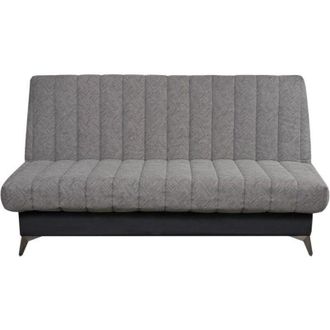 Simmons INDY Clic-clac - 2/3 places - Matelas SIMMONS Ep.13 cm - Mousse HR 35 kg/m3 - Tissu Noir - Fabriqu&eacute; en France