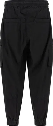 Thom Krom Wrinkled-Effect Organic Cotton Cargo Pants - Black