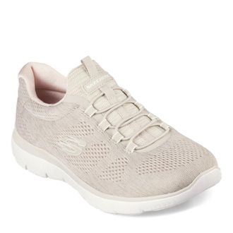 Skechers Summits Fun Flare Damen Sneaker, Taupe, 39.5 EU