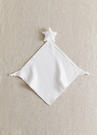 Mango Doudou enfant &eacute;toile blanc - Home - Taille unique - MANGO HOME