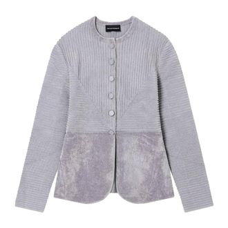Emporio Armani Damen, Strickwaren, Grau, MGr&ouml;&szlig;e
