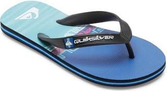 Quiksilver Homme Molokai Art Sandale, Black Blue Blue Blue, 32 EU