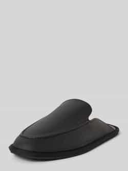 HUGO BOSS Hausschuhe mit Label-Pr&auml;gung