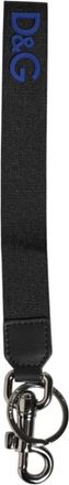 Dolce & Gabbana Homme, Accessoires, Noir, Taille: ONE Size Porte-cl&eacute;s avec logo