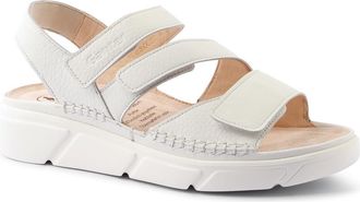 Ganter Damen Halina-H Sandale, Weiß, 41 EU Weit