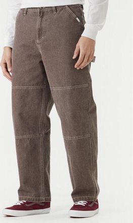 Element Stoffhose Big Carpenter Canvas ELYNP00201 Braun Relaxed Fit