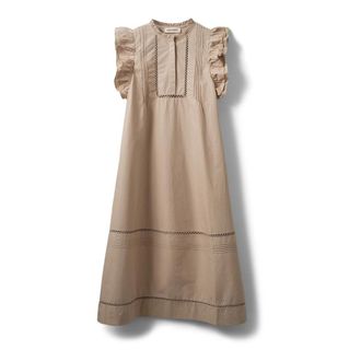 Sofie Schnoor Linsw Maxi Kleid - - Dresses - Damen - Grau - XL