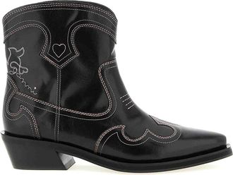 Ganni Bottines - Noir