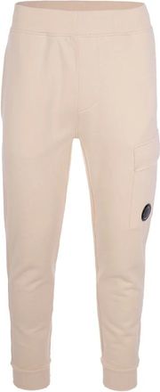 C.P. Company C.p. Company, Homme, Pantalons, Beige, Taille: M Pantalon de surv&ecirc;tement cargo Diagonal Raised Fleece Lens