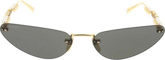 Gucci Stylische Sonnenbrille mit einzigartigem Design - - Accessories - unisex - Gelb - ONE SIZE