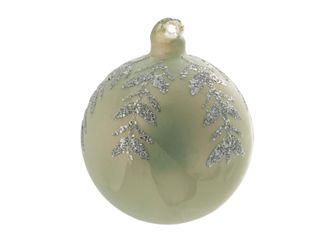 Green Gate Harmony Weihnachtskugel Sparkling Blue 8cm