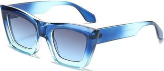 Generic Lunettes De Soleil Dext&eacute;rieur For Hommes Et Femmes, Id&eacute;ales For Les Vacances Trajets Domicile-travail. D&eacute;coratives(Blue)