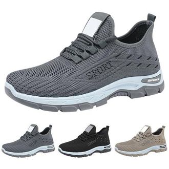 Generic Baskets tendance pour femme - Coupe large - Chaussures de sport confortables - Soutien de la vo&ucirc;te plantaire - En maille respirante - Chaussures ortho