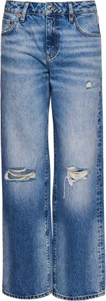 Superdry Damen Jeans aus Bio-Baumwolle mit mittlerer Leibh&ouml;he Fr&uuml;hling Vintage Custom 28/30