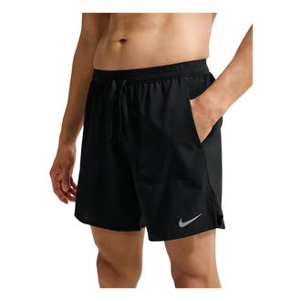 Nike Homme, Sport, Noir, Taille: 2XL Stride Dri-FIT 7 Brief-Lined Running Shorts