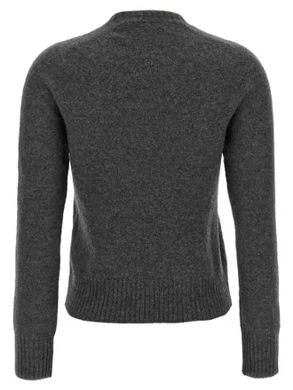 Jil Sander Superfine Wool Sweater - charcoal
