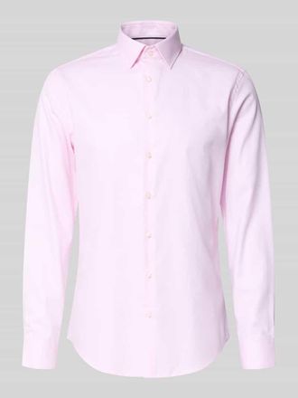 Jake*s Slim Fit Business-Hemd mit Kentkragen