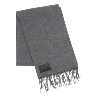 Hogan Fringes Scarf - - Accessories - Damen - Grau - ONE SIZE
