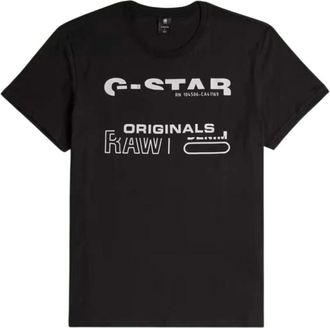 G-Star Homme, Tops, Noir, Taille: M Camiseta Originals