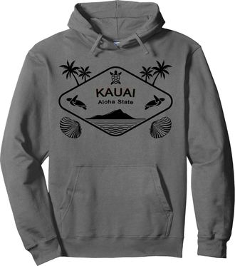 Cervera & Team Hawaii Kauai Aloha State Hawaii Palmen Meeresschildkr&ouml;te Souvenir Pullover Hoodie
