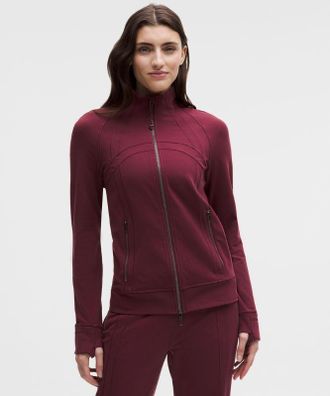 lululemon Veste dentra&icirc;nement Define Luon pour Femmes - Burgundy - Taille 0