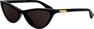 Bottega Veneta Cat-Eye Sonnenbrille - - Accessories - unisex - Schwarzk - 56 MM