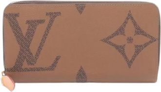 Louis Vuitton Portefeuille long Zippy Monogram Giant Reverse Pre-owned - Femme - Pre-owned - Brun - Taille: ONE Size