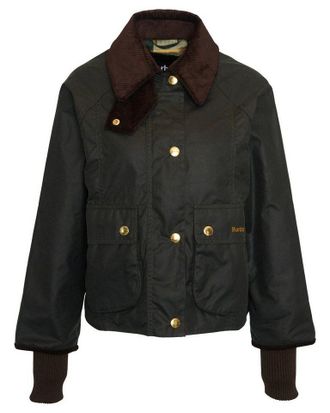 Barbour Allwetterjacke Wachsjacke Cropped Beadnell