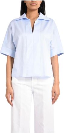 Dondup Femme, Blouses et Chemises, Bleu, Taille: 36 FR Chemises Formelles