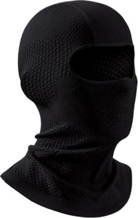 Generic Masque de ski - 38,5 cm en nylon | Cagoule de cyclisme imperm&eacute;able | Cagoule &agrave; capuche | Cache-cou dhiver pour ski, snowboard, cyclisme, course &agrave; pied