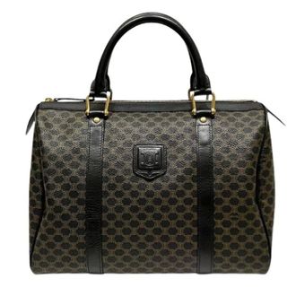 Celine Sac &agrave; main Macadam en PVC Pre-owned - Femme - Pre-owned - Brun - Taille: ONE Size