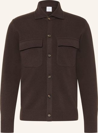 Eleventy Eleventy Strick-Overshirt braun
