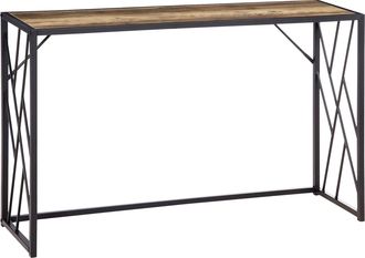 HOMCOM Konsolentisch, Sofatisch mit Stahlbeine, 120 x 35 x 75 cm, industrieller Flurtisch, Beistelltisch, f&uuml;r Kleinen Raum, Eingang, Flur, Wohnzimmer, Schlaf