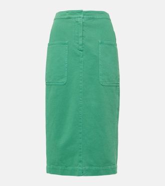 Max Mara Midirock Werther aus Baumwoll-Drill