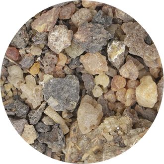 NKlaus Myrrhe Erbsen 100g aus Peru Premium Räucherwerk naturreine Harze Commiphora myrrha 1100